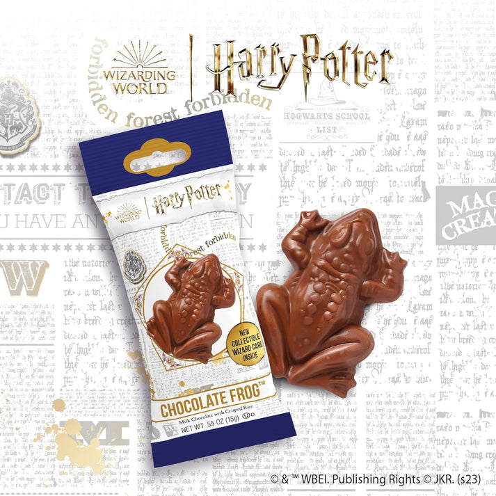 Chocolate Frog Harry Potter – Rana de chocolate mágica y coleccionable ...